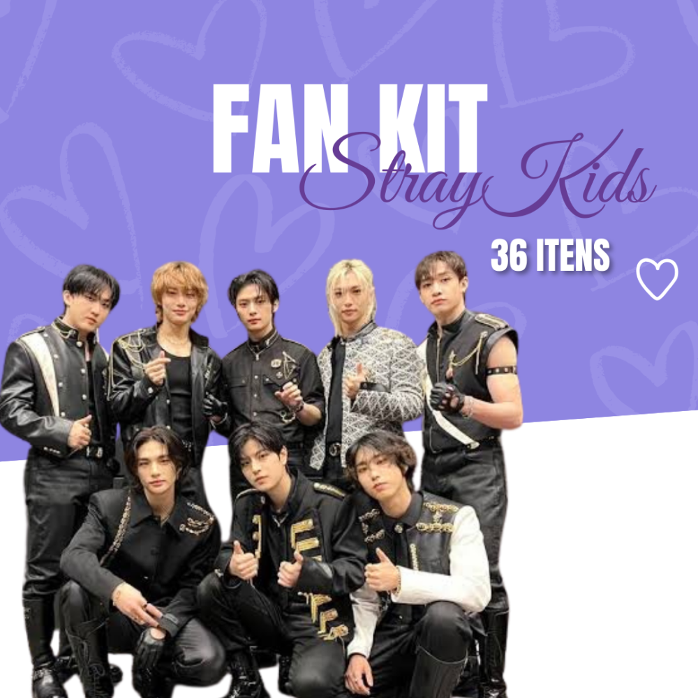 KIT FÃ Stray Kids - 36 ITENS EXCLUSIVOS - Magic Drama Shop