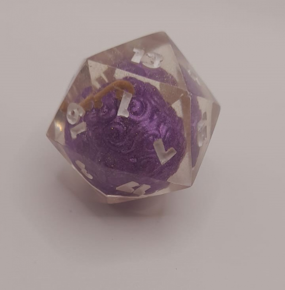 Dado D20 jumbo 30mm - Gomu Gomu no Mi - Mago dos Dados