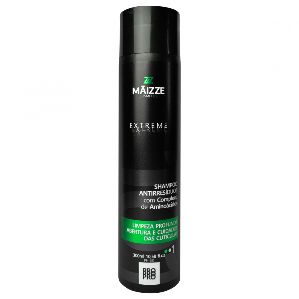 Maizze Shampoo Extreme Antirresiduos 300ML - Loja Oficial Maizze