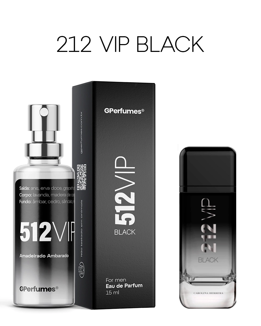 512 Vip Black - 212 Vip Black - Galvani Perfumes