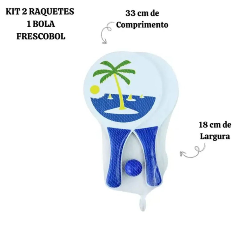 Kit Frescobol Convoy Sport - Mania de Futsal