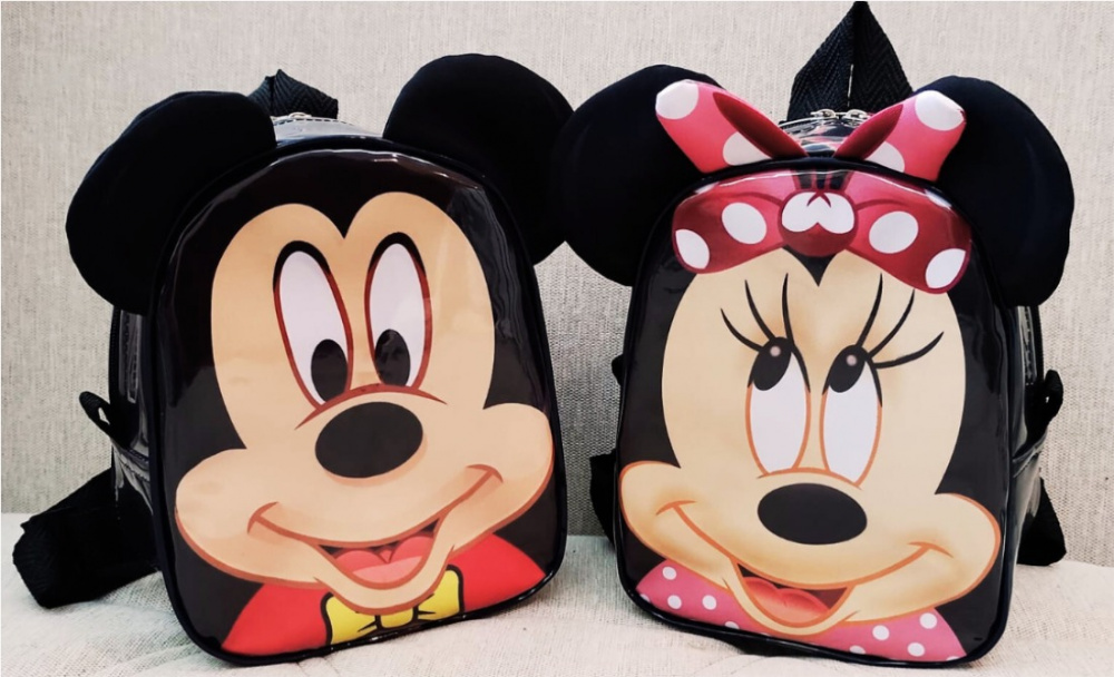 Mochila Disney Pequena (Minnie, Mickey, Pateta, donald, margarida ...
