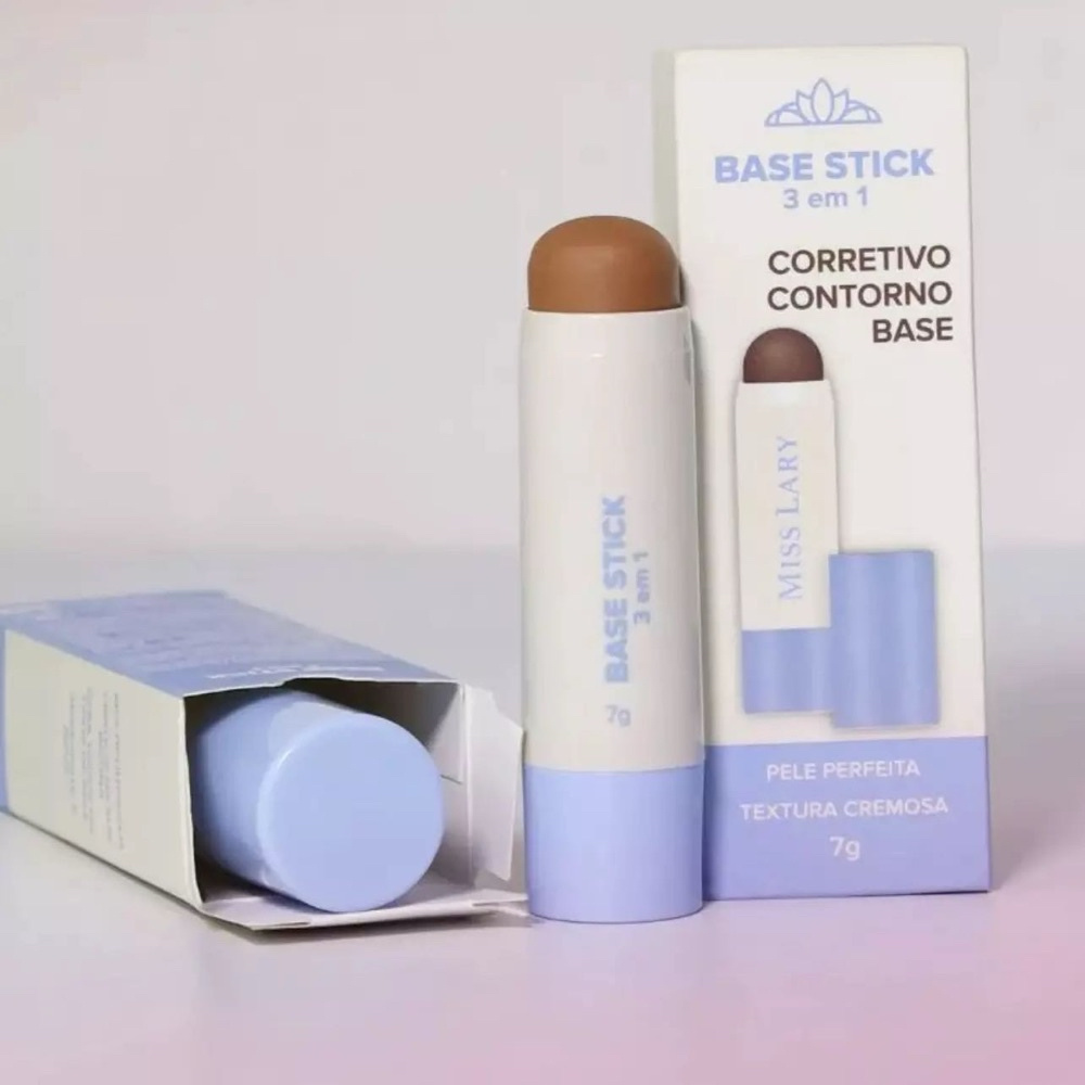 Base Stick 3 em 1 - Miss Lary - Maria Makeada