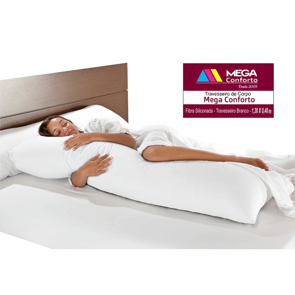 Travesseiro de Corpo Mega Conforto - Mais Viver