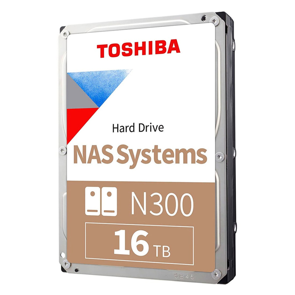 HD Interno Toshiba N300 16 TB 3,5' NAS - HDWG31GXZSTA - MD Print Solutions