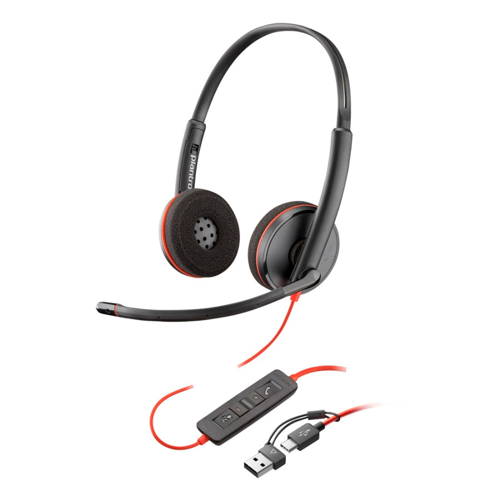Headset Poly Blackwire C3220 - 8X228AA - MD Print Solutions