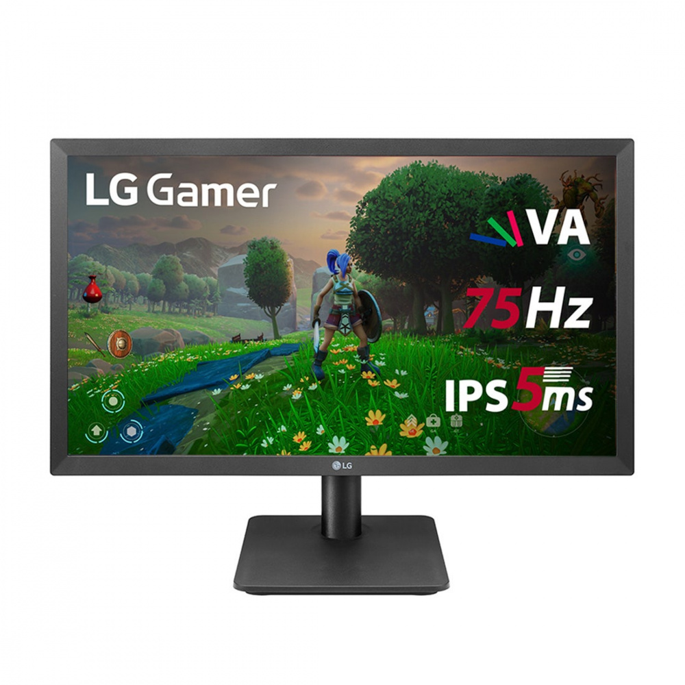 Monitor Gamer LG 22MP410 Tela VA 21.5" FHD 75HZ 5MS (GTG) HDMI e Freesync - 22MP410-B.AWZM - MD ...