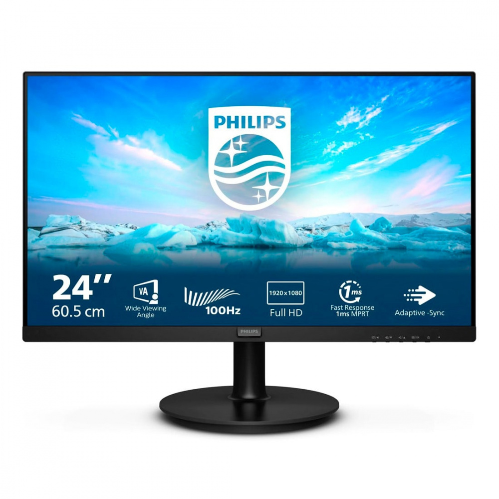 Monitor Philips 24" Gaming 100Hz 1ms LED - 241V8LAB - MD Print Solutions