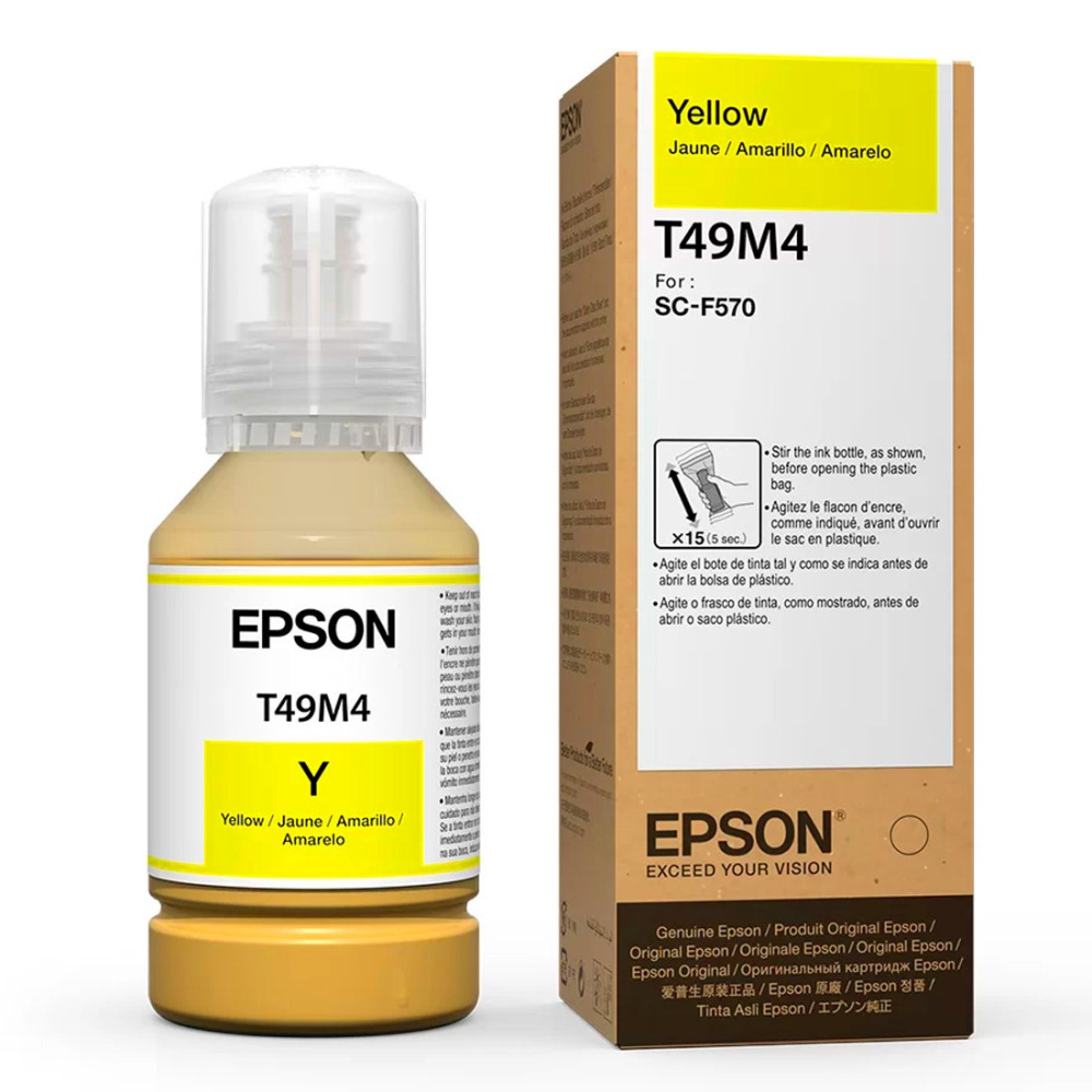 Tinta Epson Ultrachrome DS Amarelo 140ml - T49M420 - MD Print Solutions
