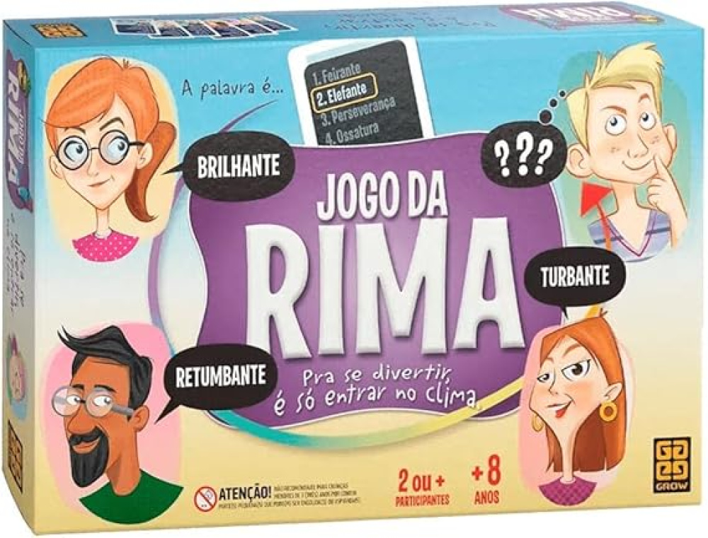 JOGO DA RIMA GROW - MDL Mundo Infantil