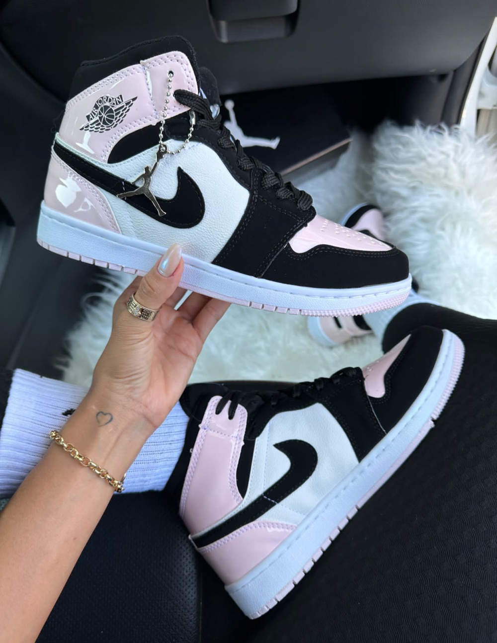 BOTA JORDAN VERNIZ (ROSA BEBE) - MdoisC Shoes