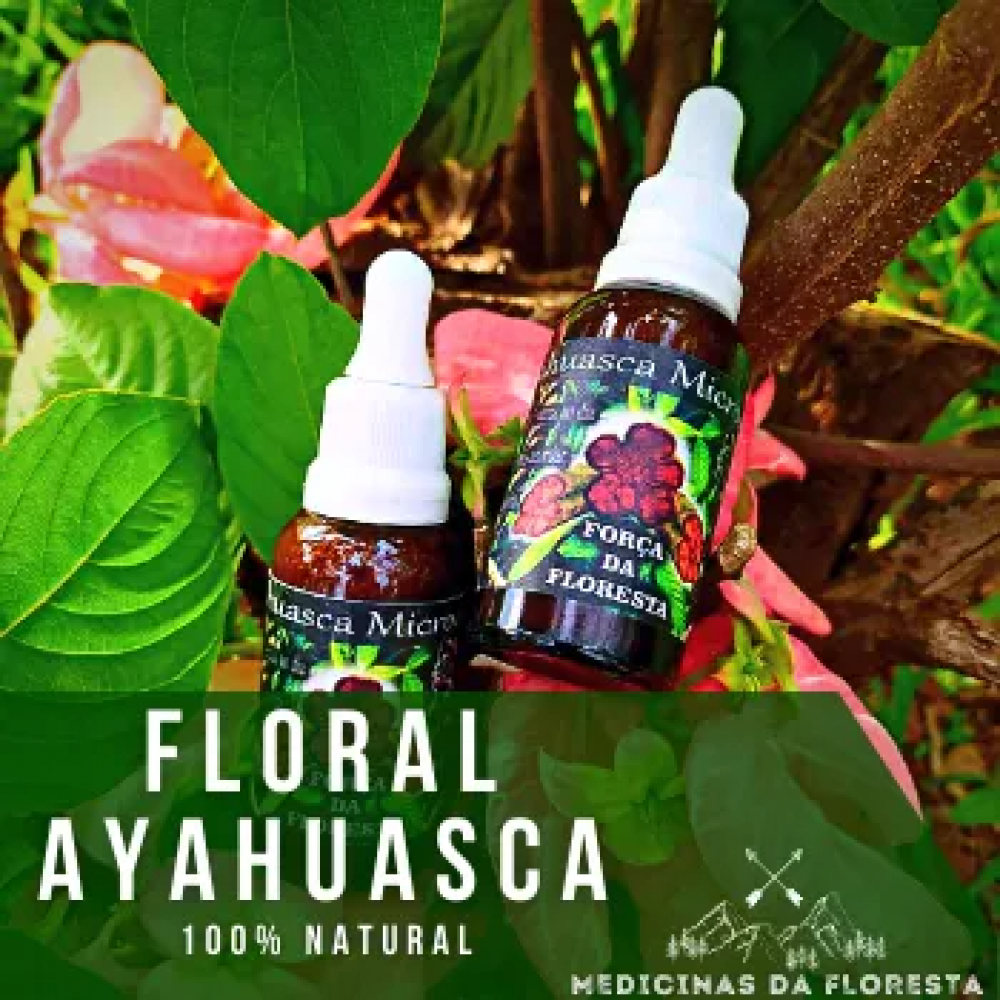 FLORAL AYAHUASCA 30ML (MICRODOSE) - Medicinas da Floresta