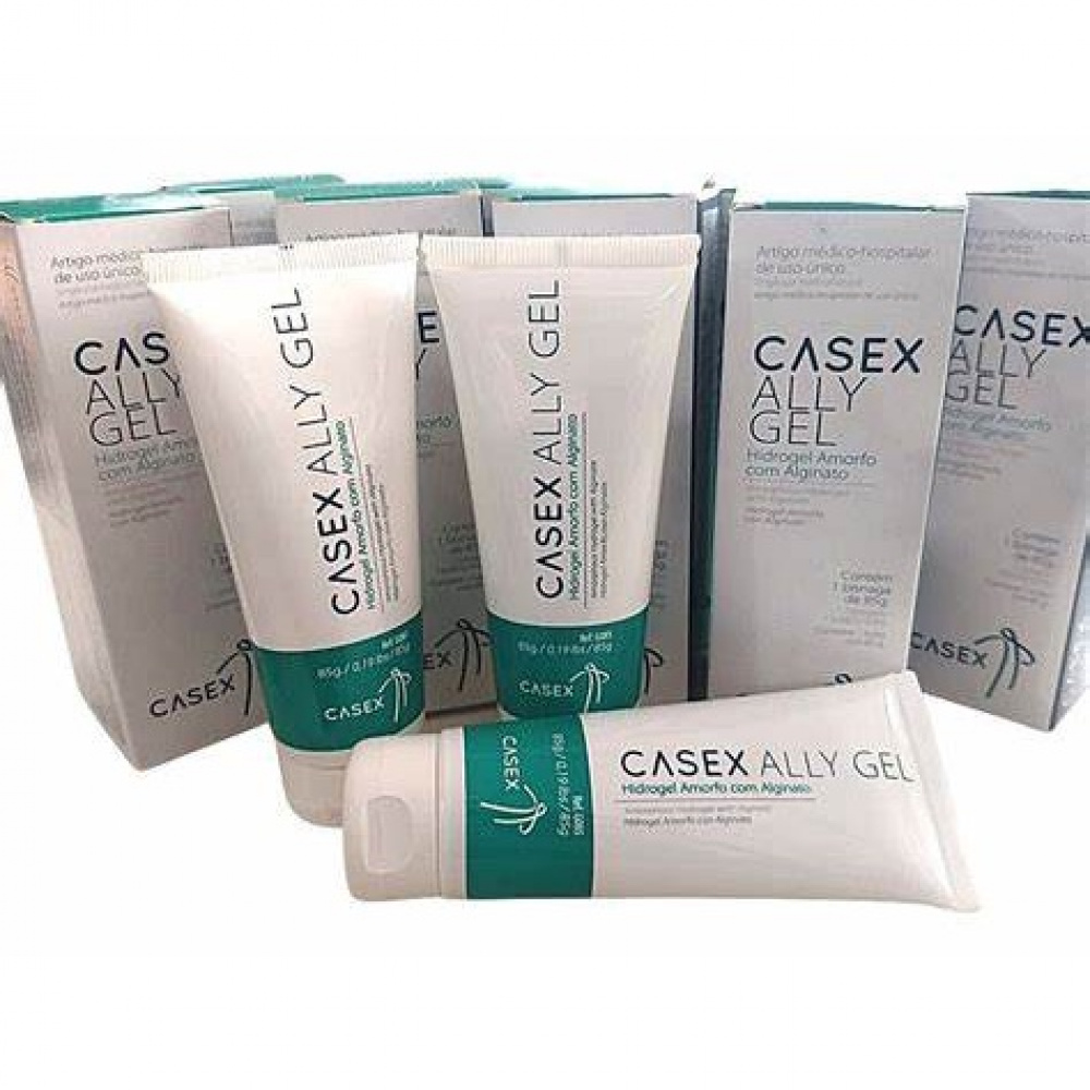 Hidrogel Com Alginato | Casex | 85 Gramas - Cirúrgica Med Metropole