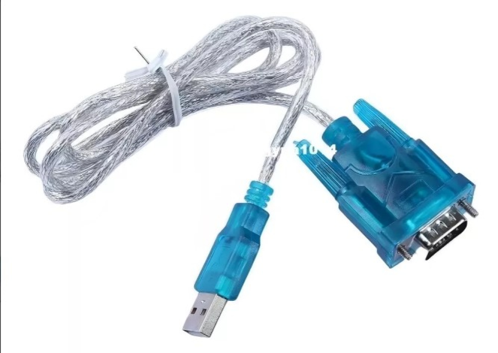 Cabo Rs232 Serial Conversor Usb 9 Pinos Cor Azul - Mega Computadores e ...