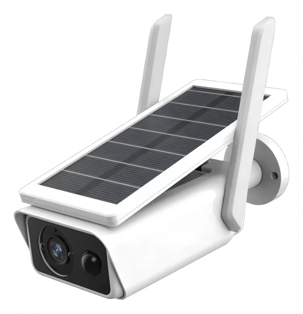 Câmera de Segurança Solar Wi-Fi LOF-V 1080 IP: Proteção e Conectividade ...