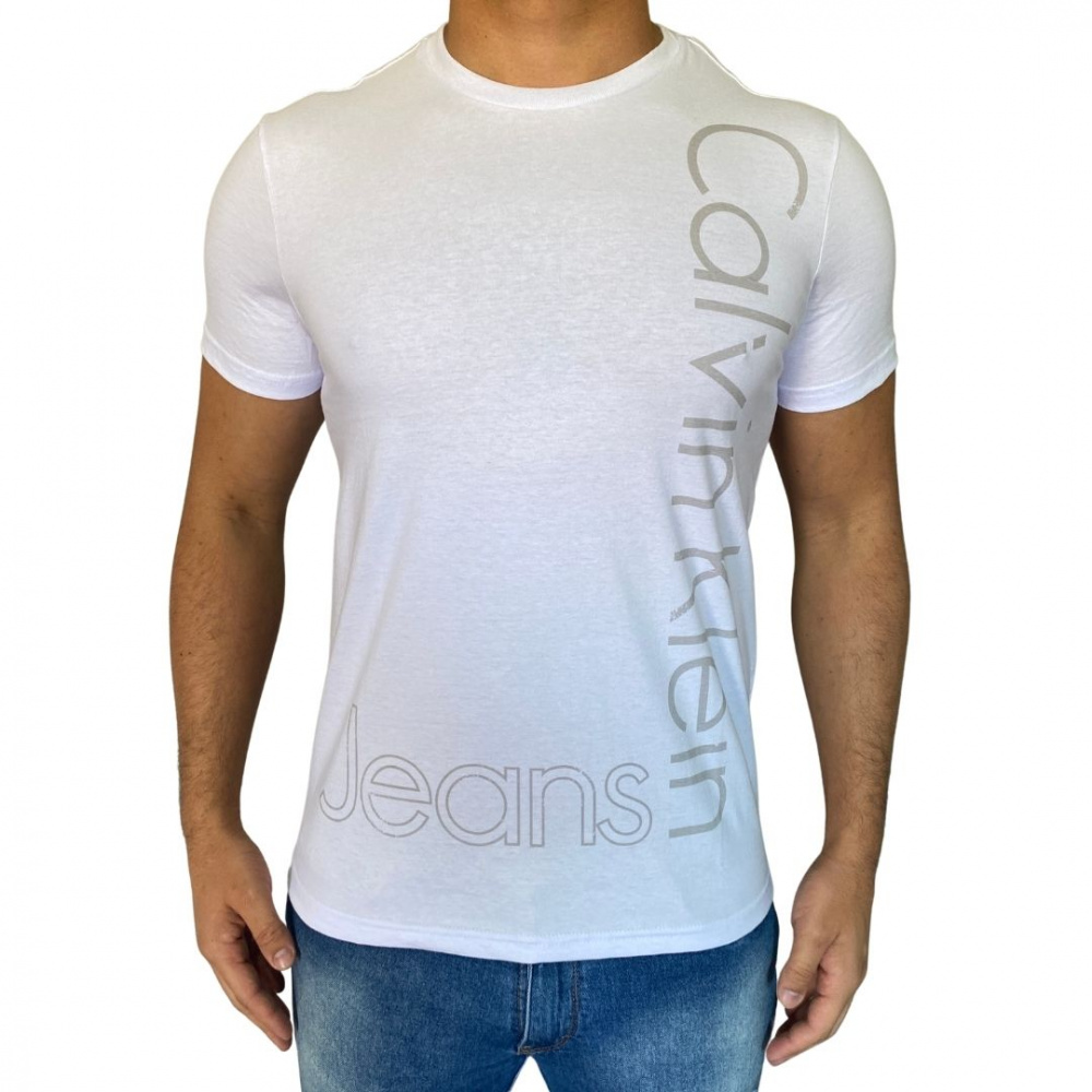 Camiseta - Ckj Branca - Men Company