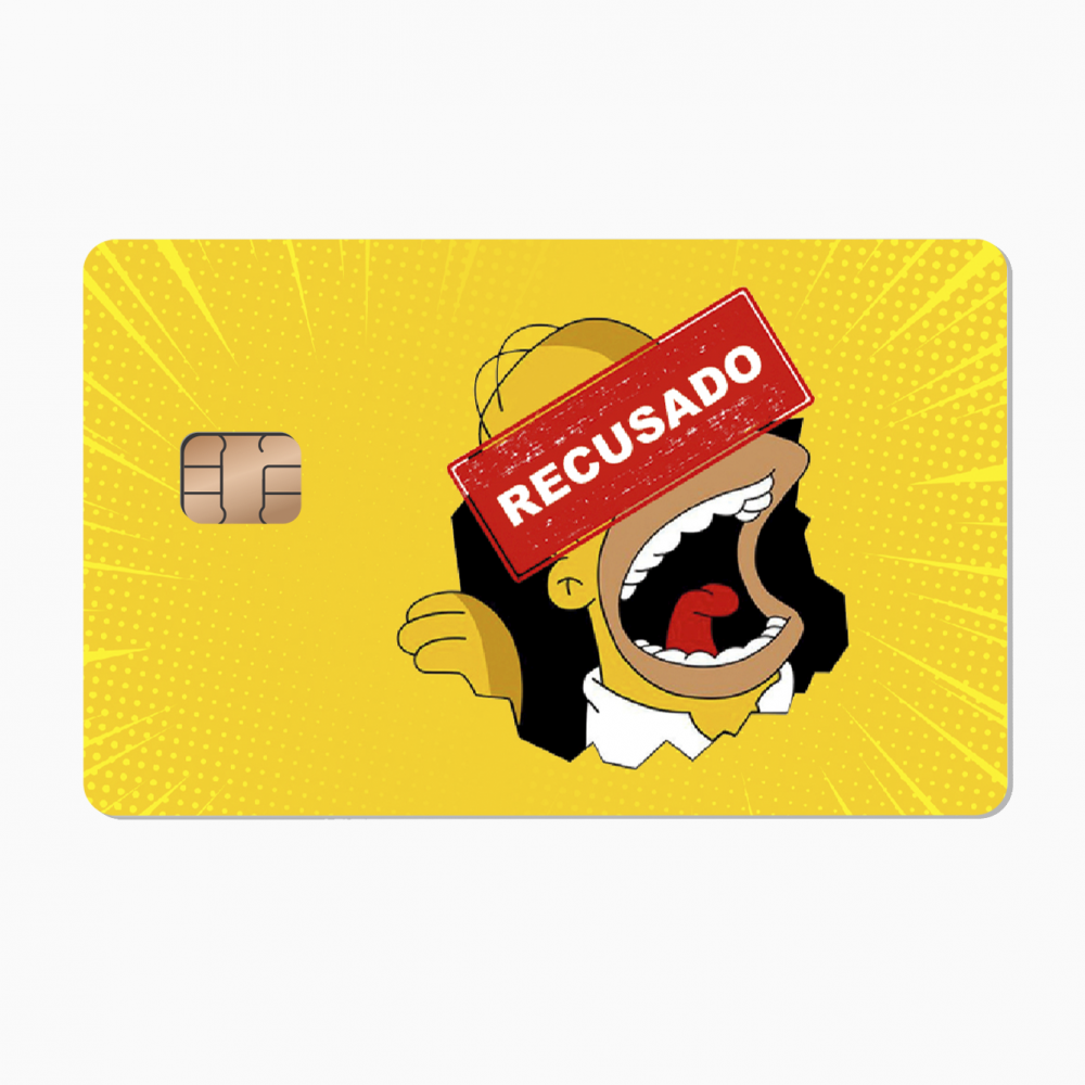 HOMER RECUSADO - Meupopcard