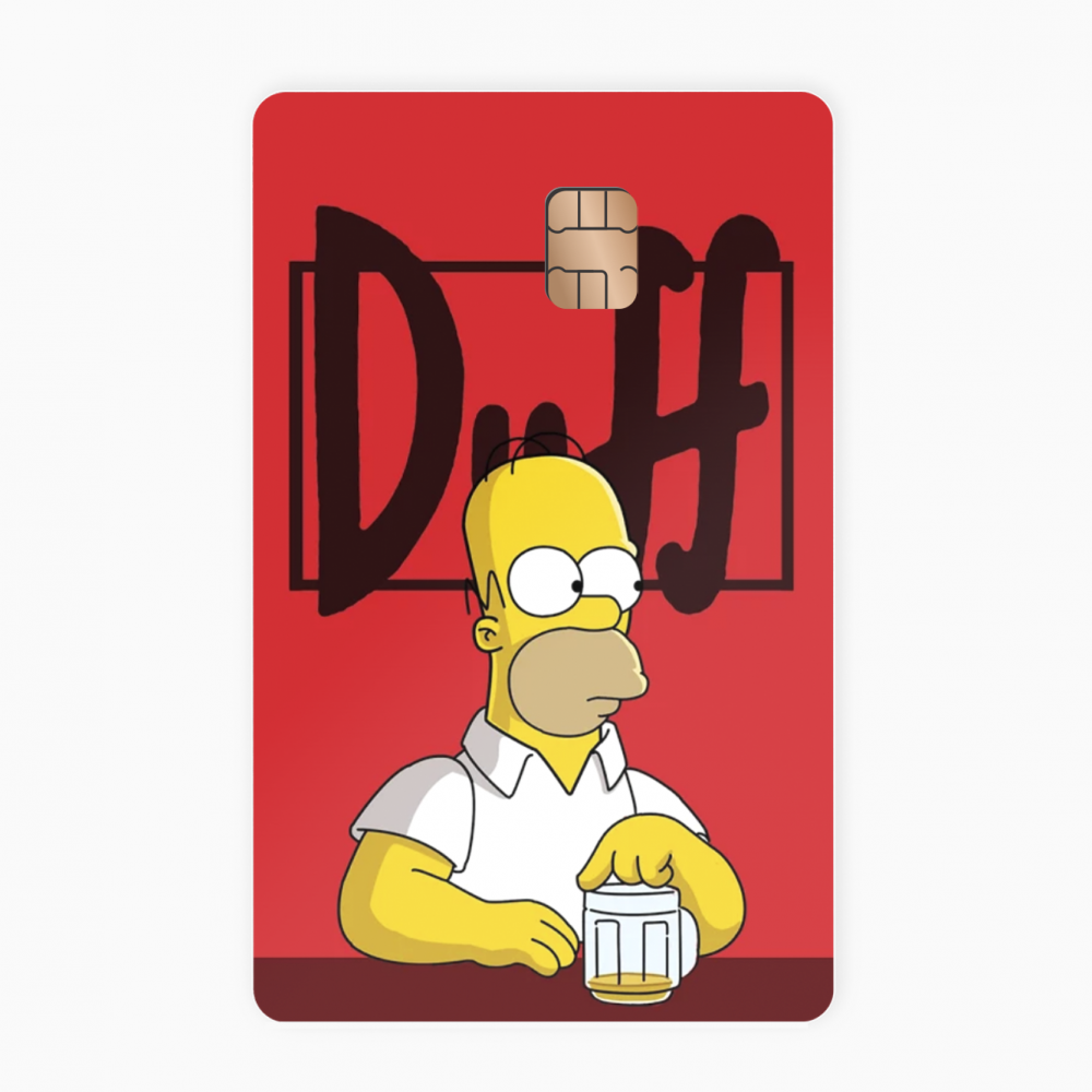 HOMER TOMANDO CEREJA DUFF - Meupopcard