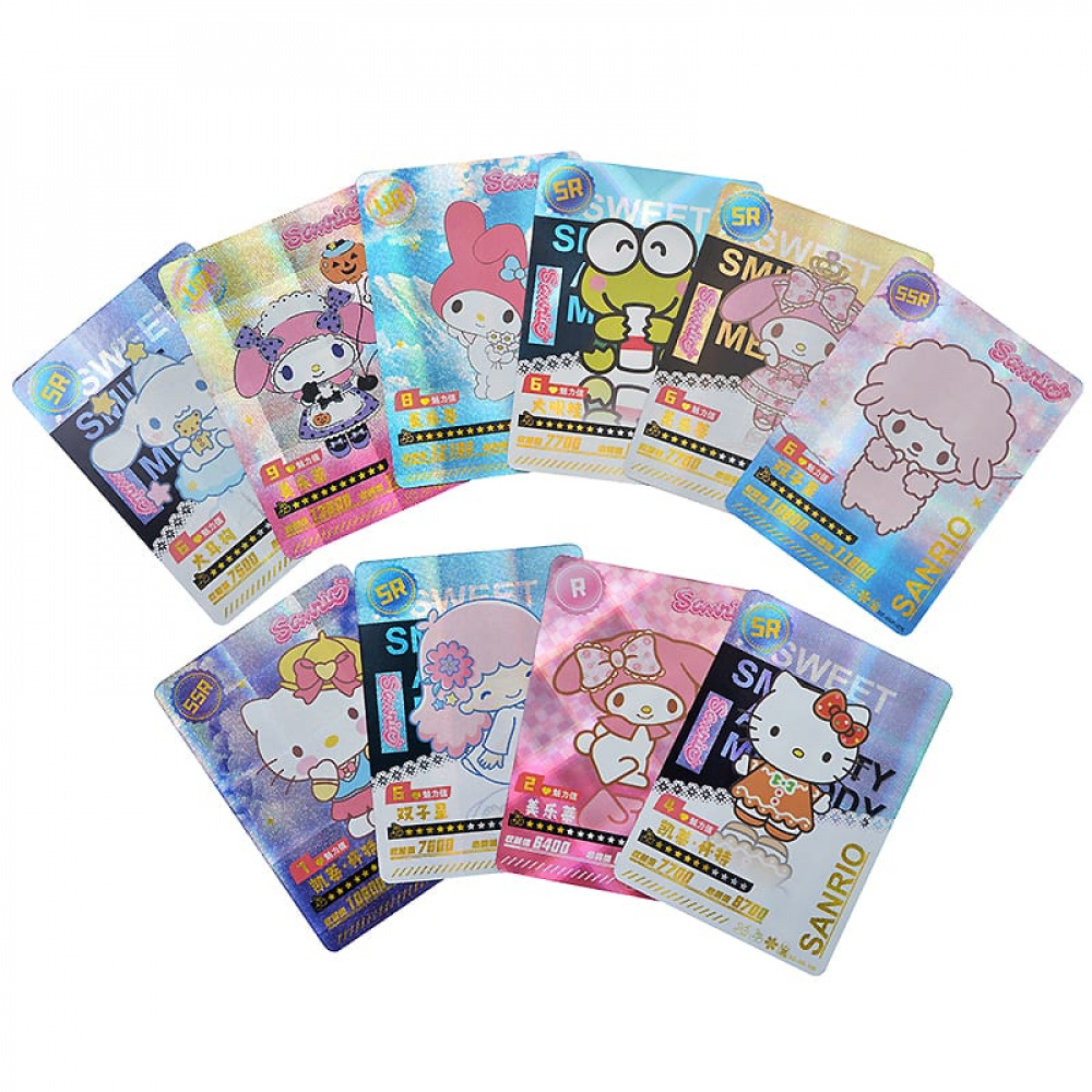 Cards colecionáveis da Turma da Hello Kitty - Miau Geek