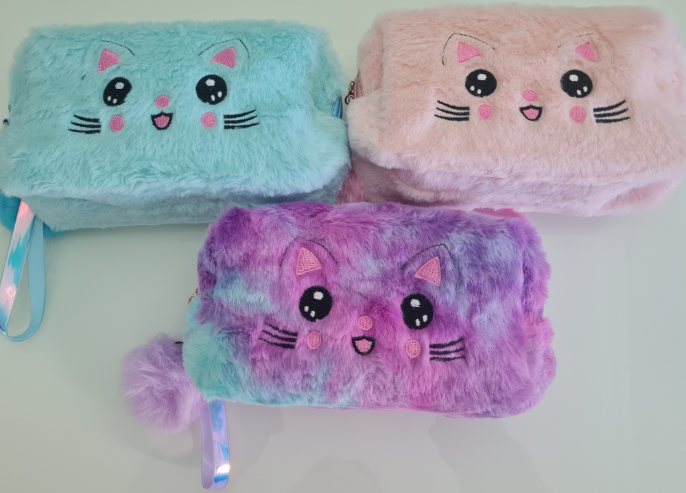 Estojo/Necessaire feminino de Gatinho Fofo - Miau Geek