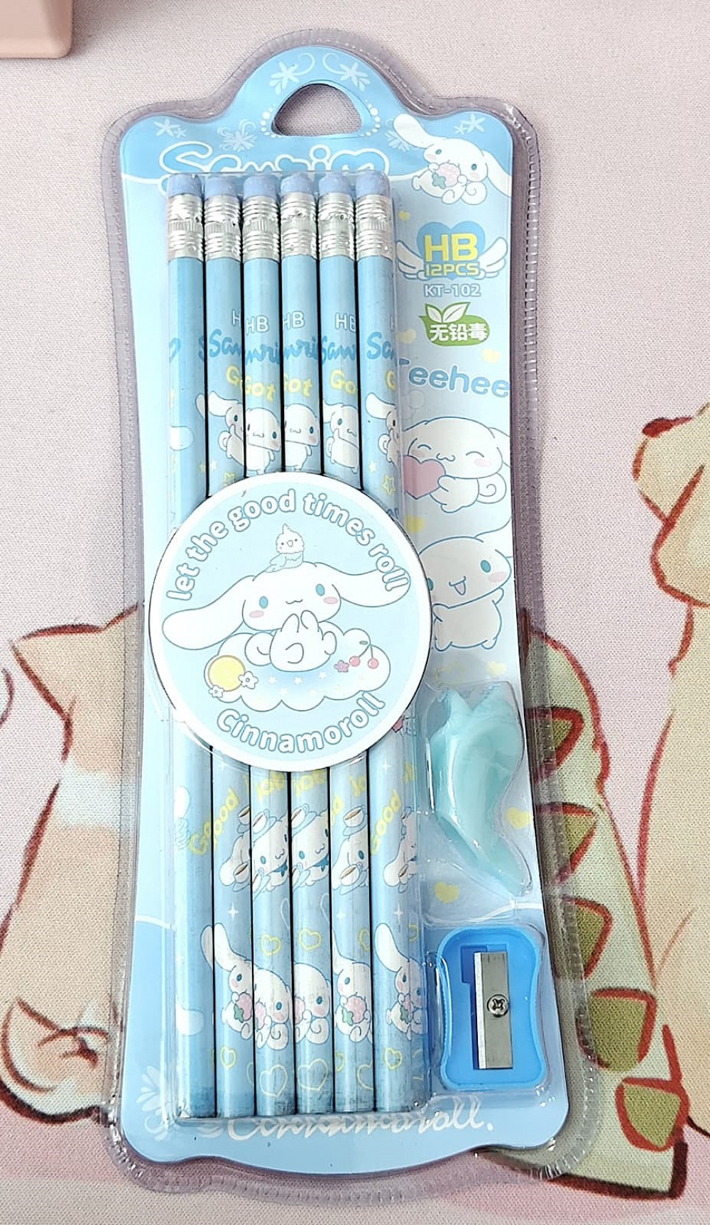 Kit de 12 Lapis da turma da Hello Kitty - Miau Geek