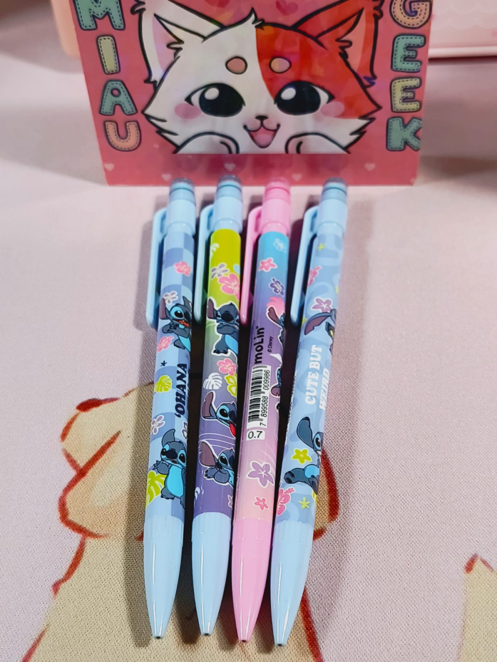 Lapiseira 0,7 Stitch - Miau Geek