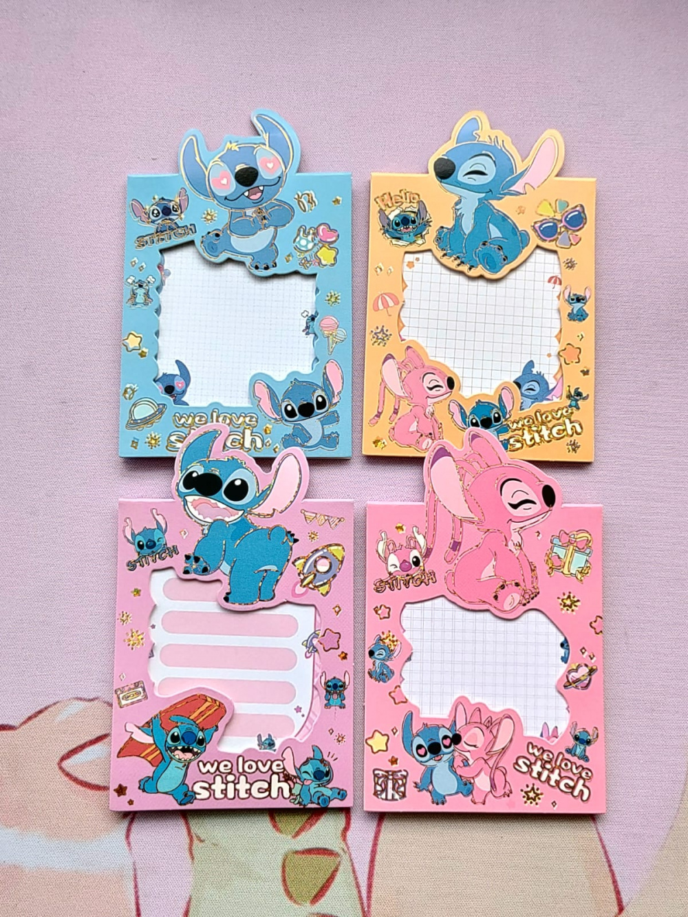 Notas adesivas do Stitch, coleção 2 - Miau Geek