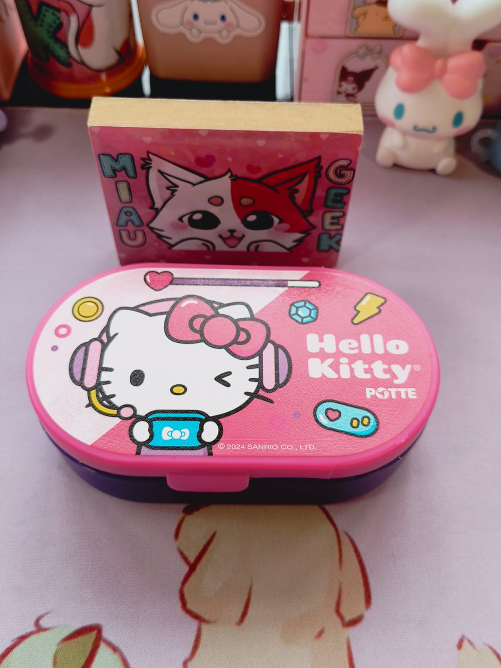 Organizador e Marmitinha da Hello Kitty - Miau Geek