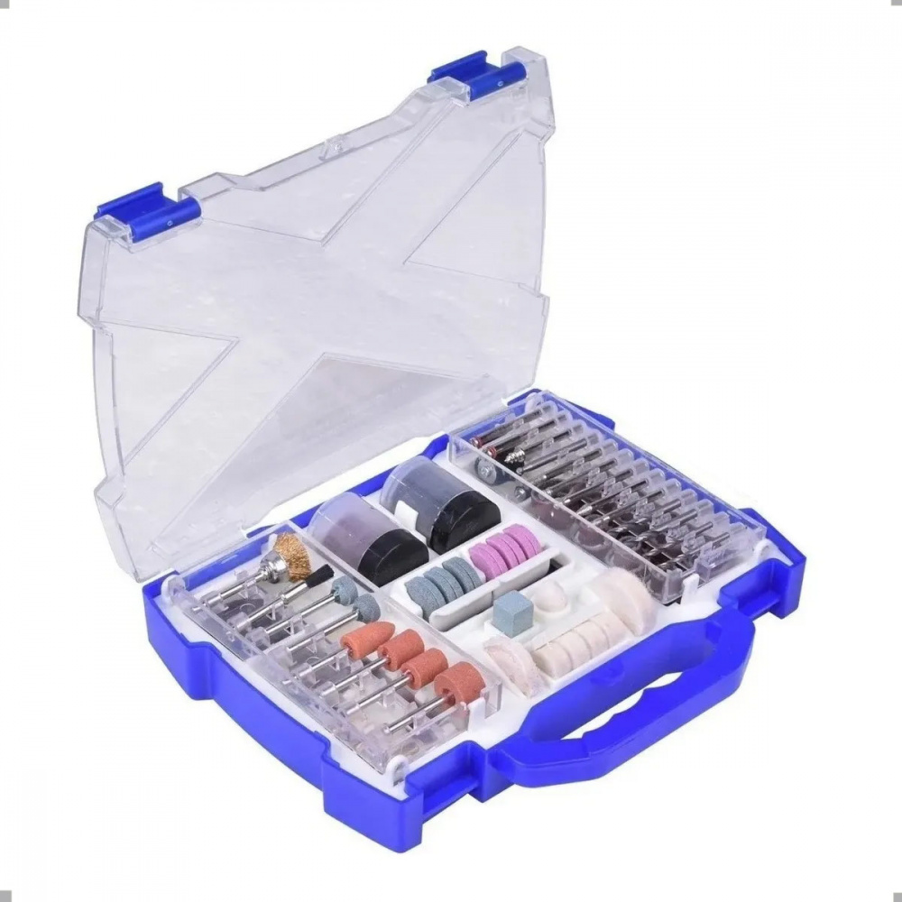 Kit 145 Acessórios para Micro Retíficas Tipo Dremel Maleta ...