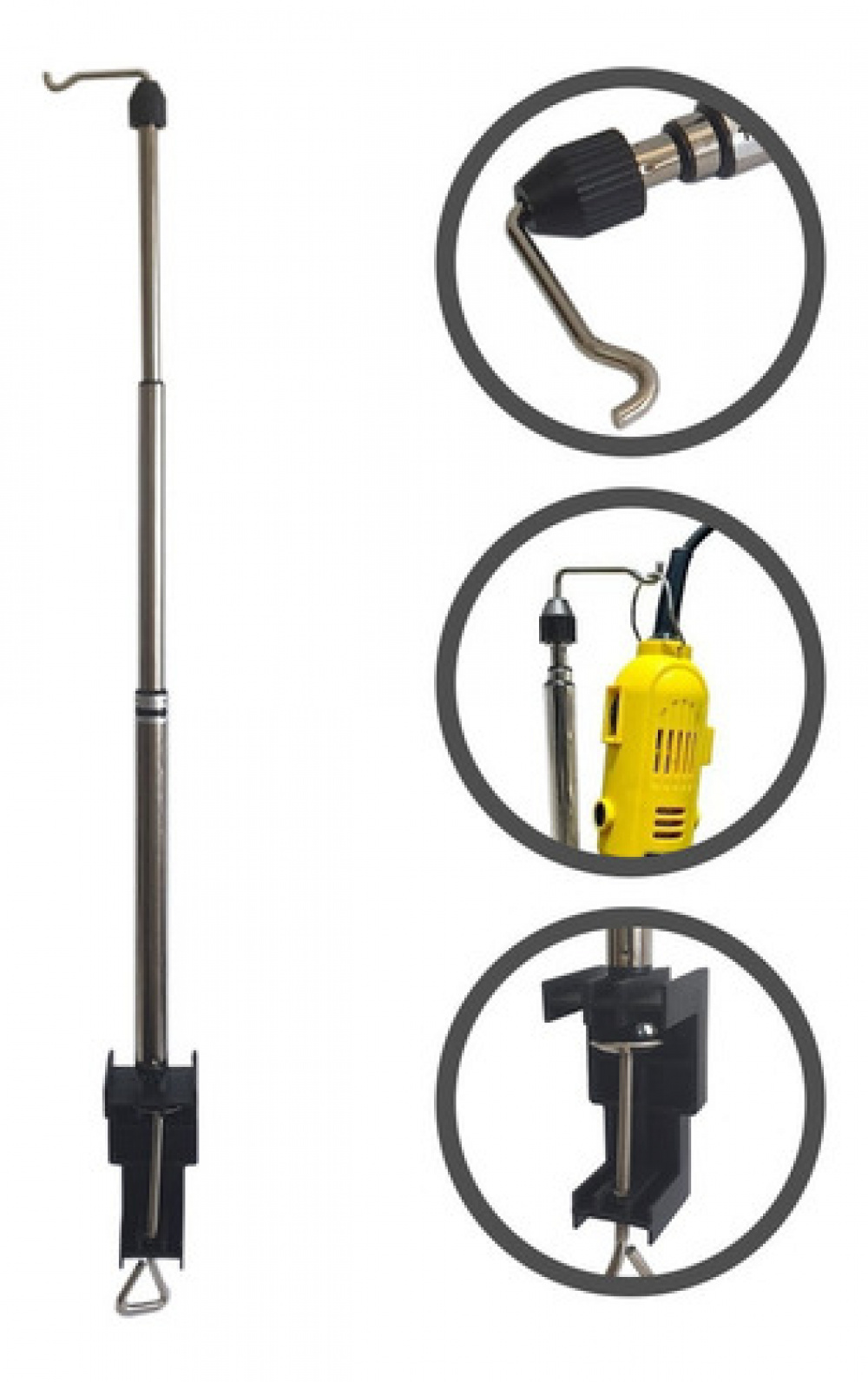 Suporte De Bancada Vertical Para Micro Retíficas Charbs - microretifica.com