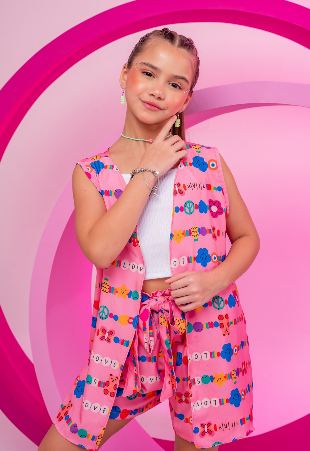 Combinadinho Alice Rosa - Milatutti