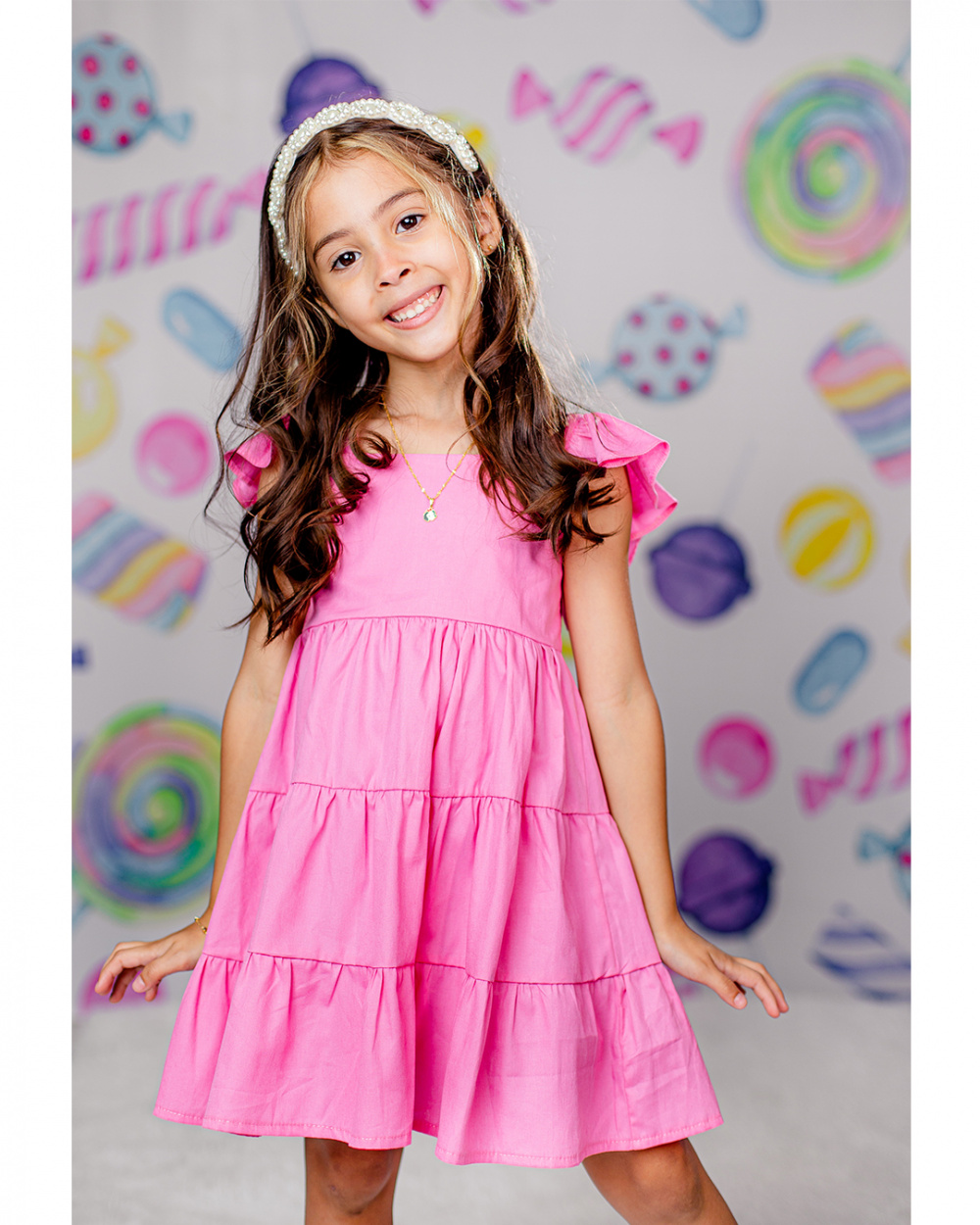 Vestido Alice Rosa - Milatutti