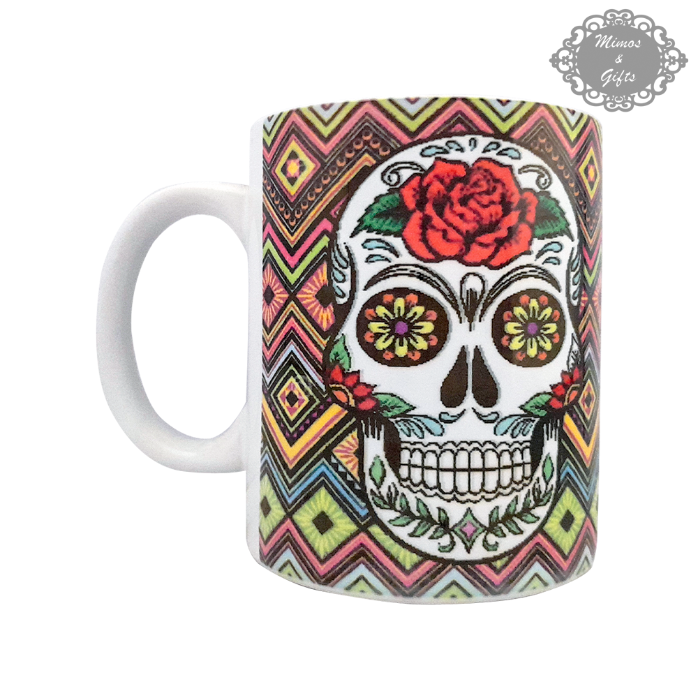 Caneca Caveira Mexicana - Mimos e Gifts