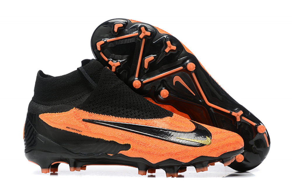 Nike Phantom GX Elite Ghost Lace Preto e Laranja - Minelvinostore