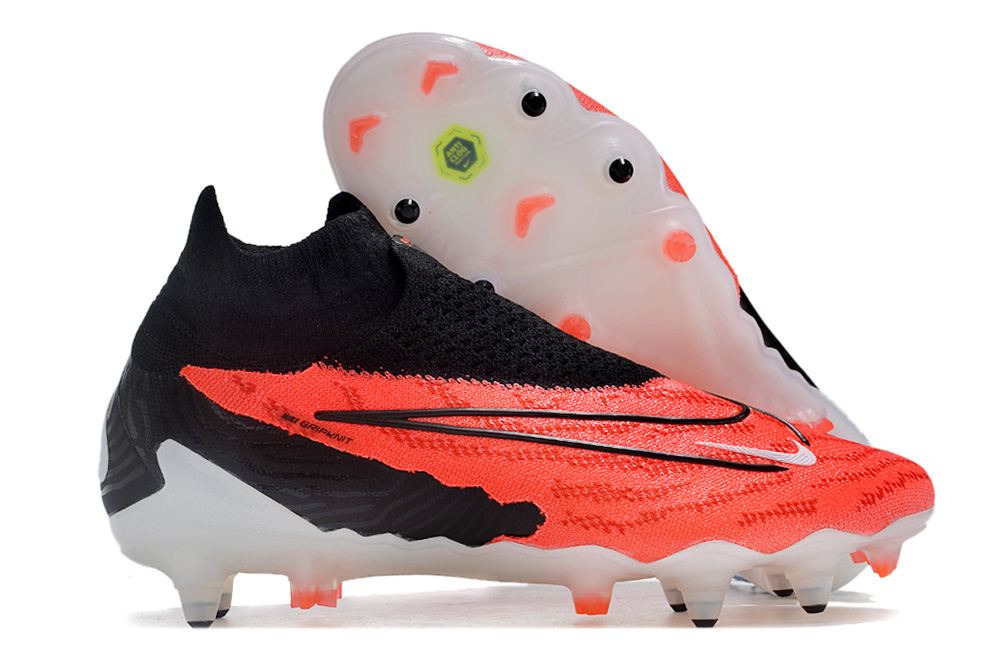 Nike Phantom GX Ghost Lace Elite Vermelho e Preto Trava Fixa ...