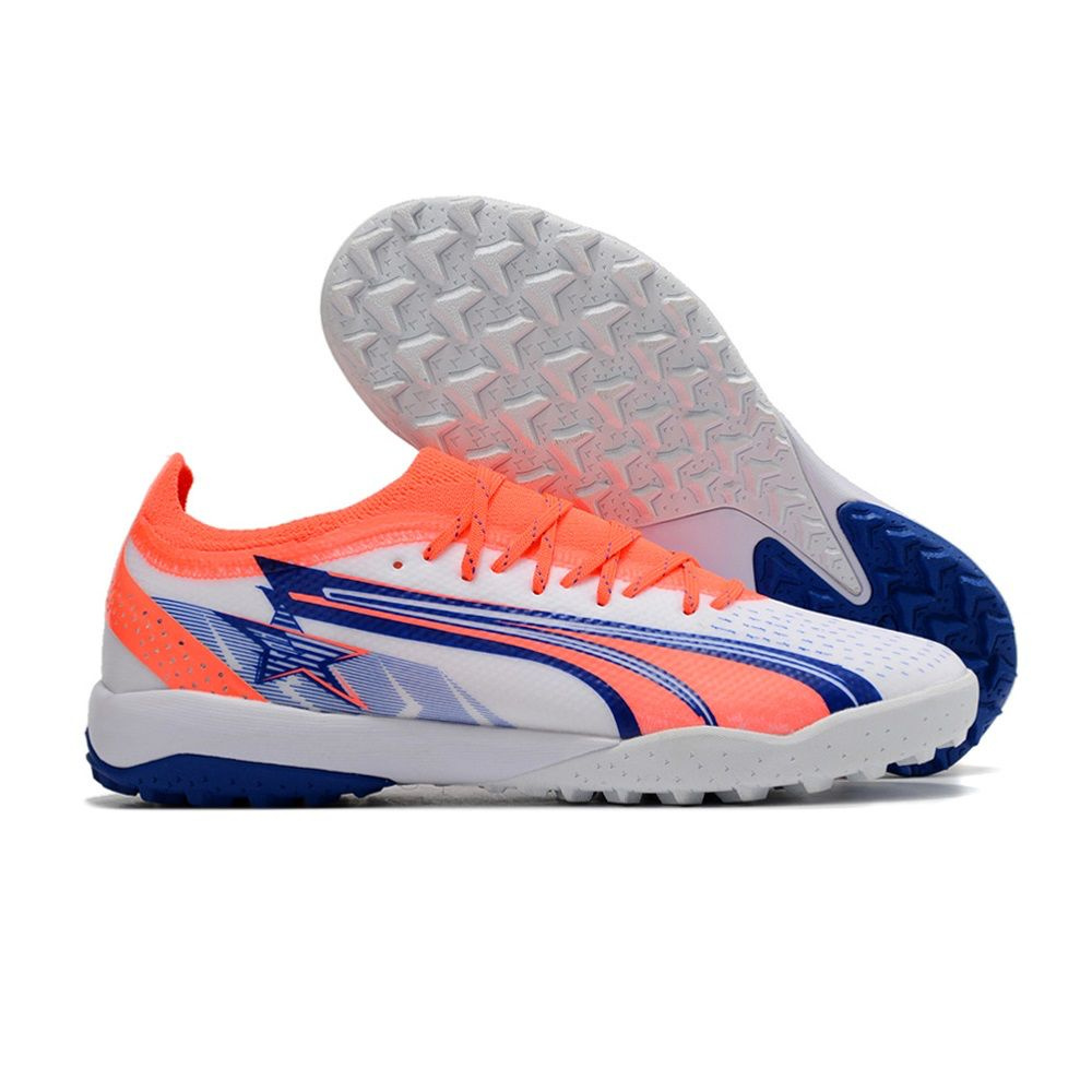 Puma Ultra Ultimate Branco e Laranja TF - Minelvinostore