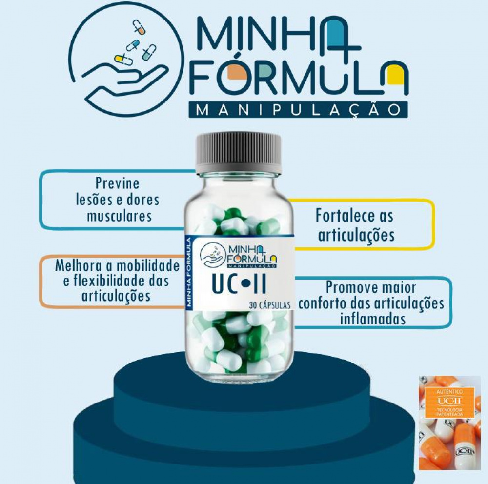 UC-II (Colágeno Tipo II) - 40mg - Grupo Manipular