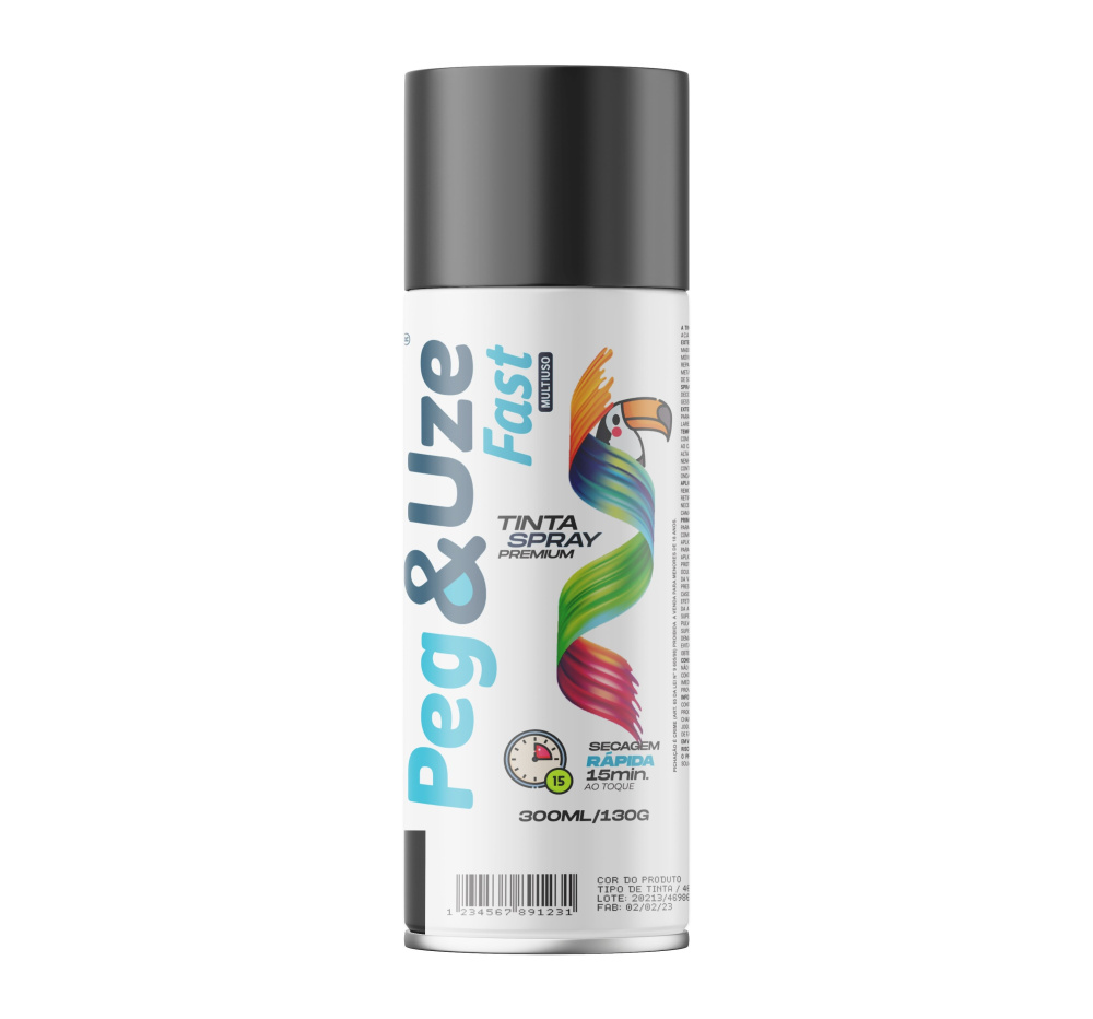 Spray Verde Escuro Alta Cobertura Multiuso para Pintura em Metal e ...