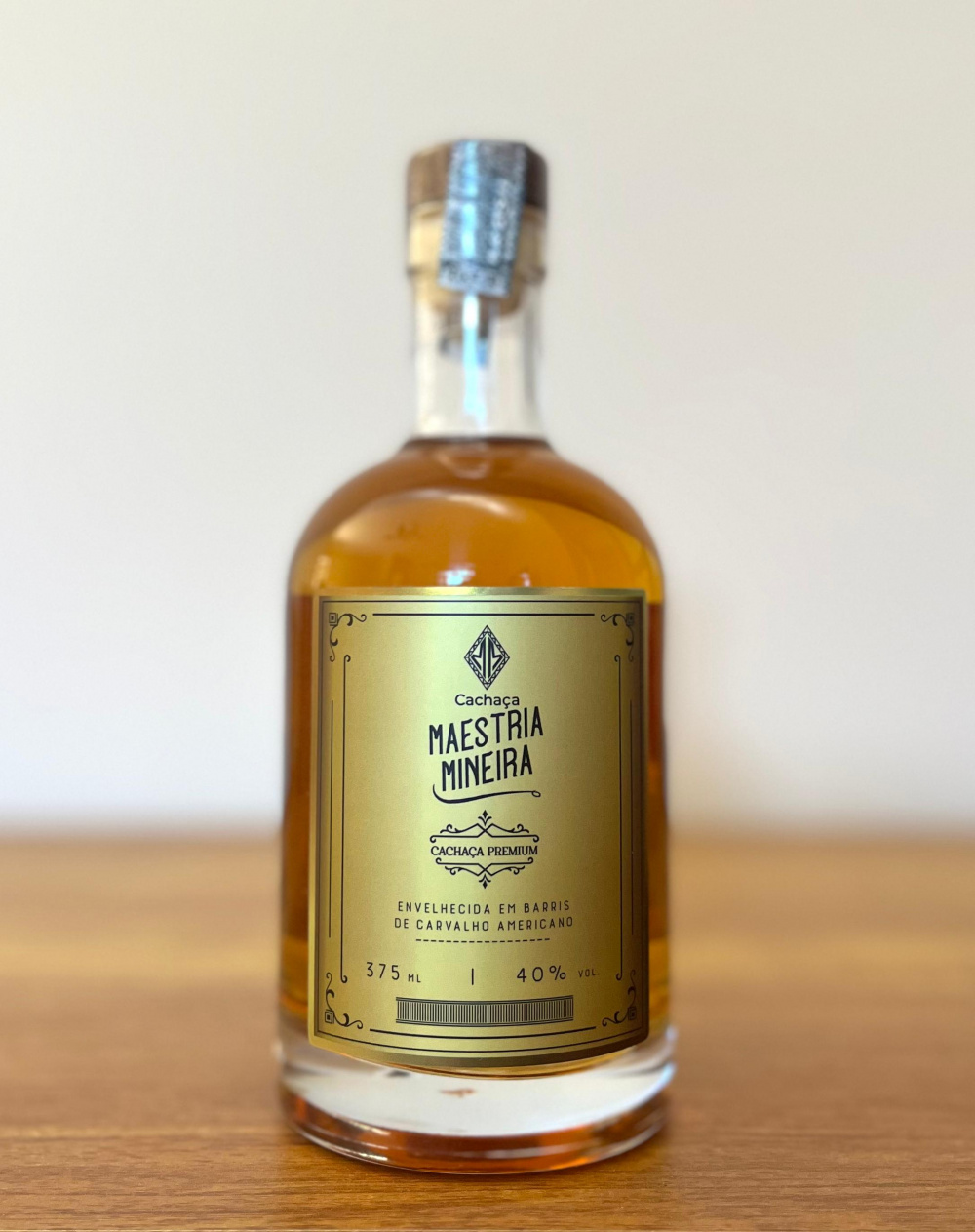 Cachaça Premium Carvalho Americano 375 ml - Maestria Mineira