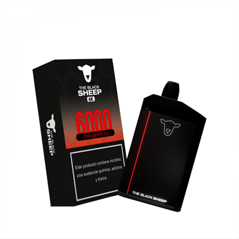 POD DESCARTÁVEL BLACK SHEEP | 6000 PUFFS - Virtus Importados | Loja Virtual