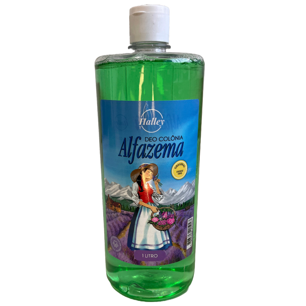 Deo-colônia Alfazema 1 Litro Halley Perfume Original - Motumba Asé ...