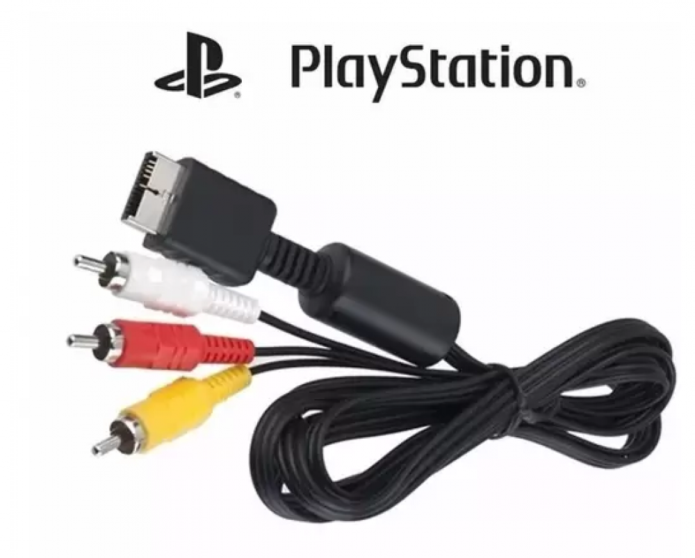 Cabo Av Audio E Video Rca Para Playstation 1, Ps2 E Ps3 - Mr Celulares ... Cabo Av Audio E Video Rca Para Playstation 1, Ps2 E Ps3 - Mr Celulares ...