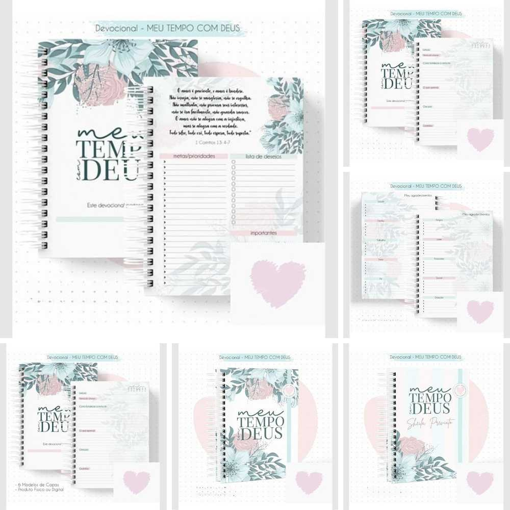 Arquivo Digital Planner Devocional Meu Tempo com Deus - Multiprodutos ...