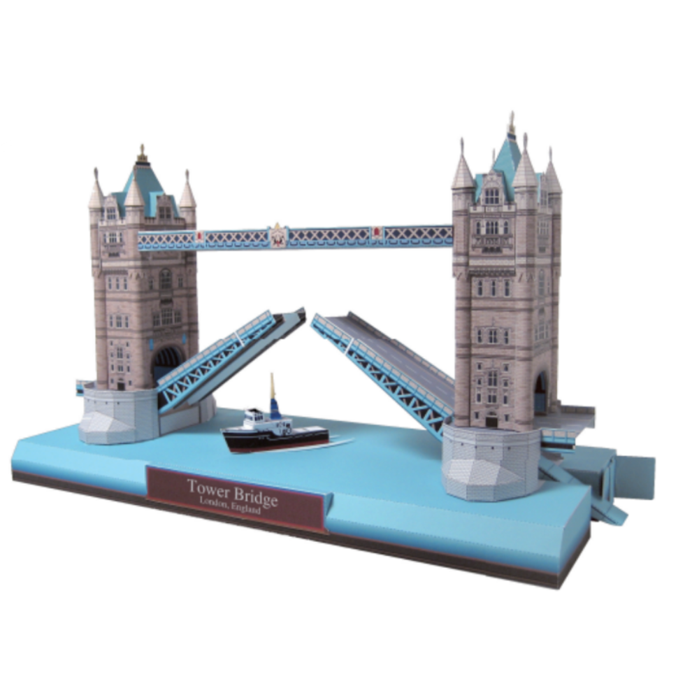 Maquete Torre Bridge 3D Papercraft I Multiprodutos Digitais ...