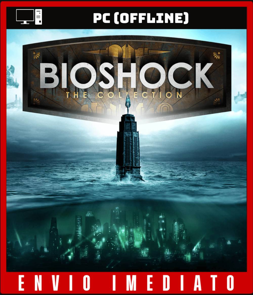 Bioshock Collection | PC (OFFLINE) - Multiverso dos Games