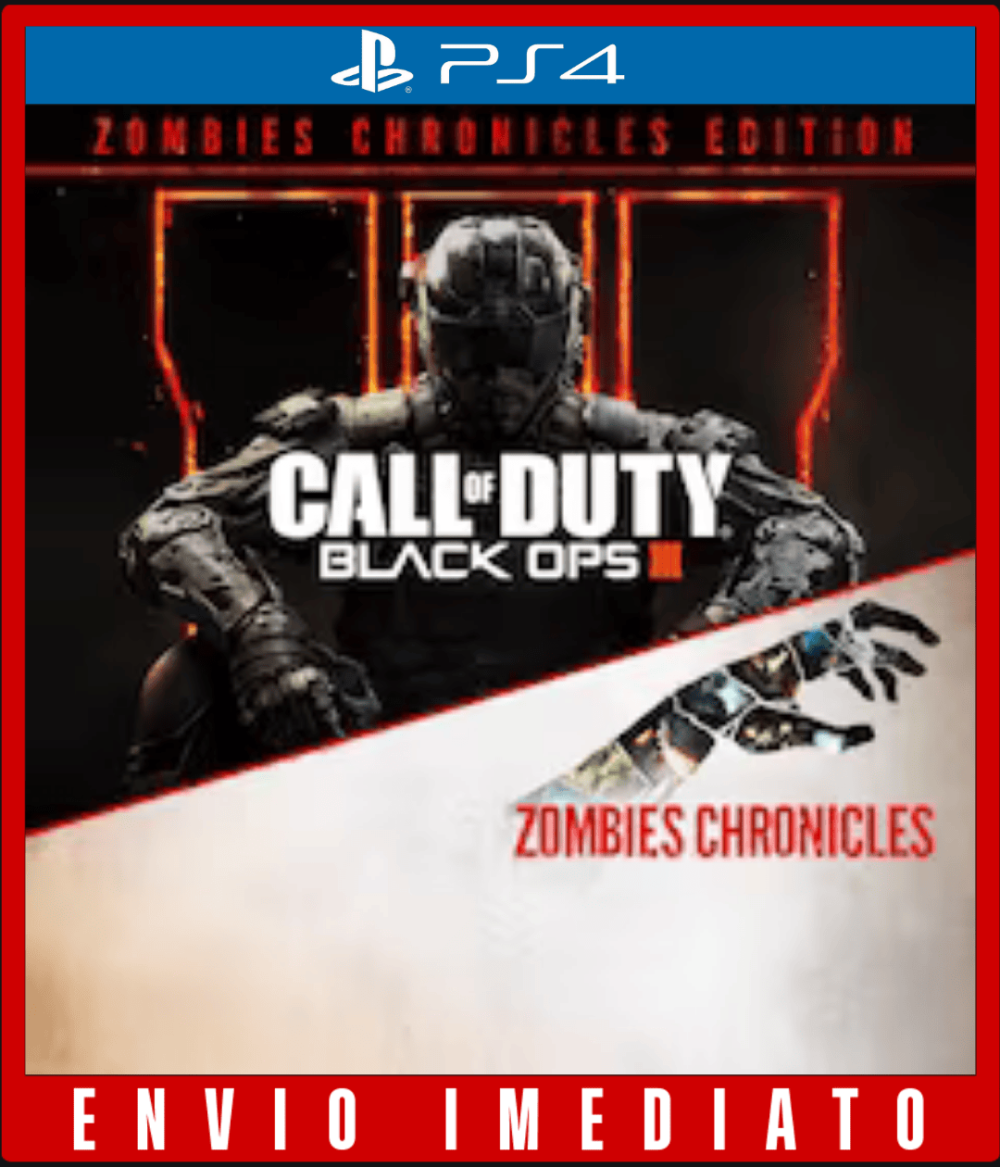Call of Duty: Black Ops III - Edição Zombies Chronicles | PLAYSTATION 4 ...