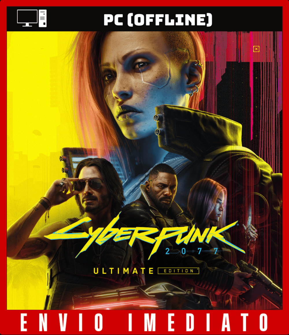 Cyberpunk 2077 Ultimate + DLC | PC (OFFLINE) - Multiverso dos Games