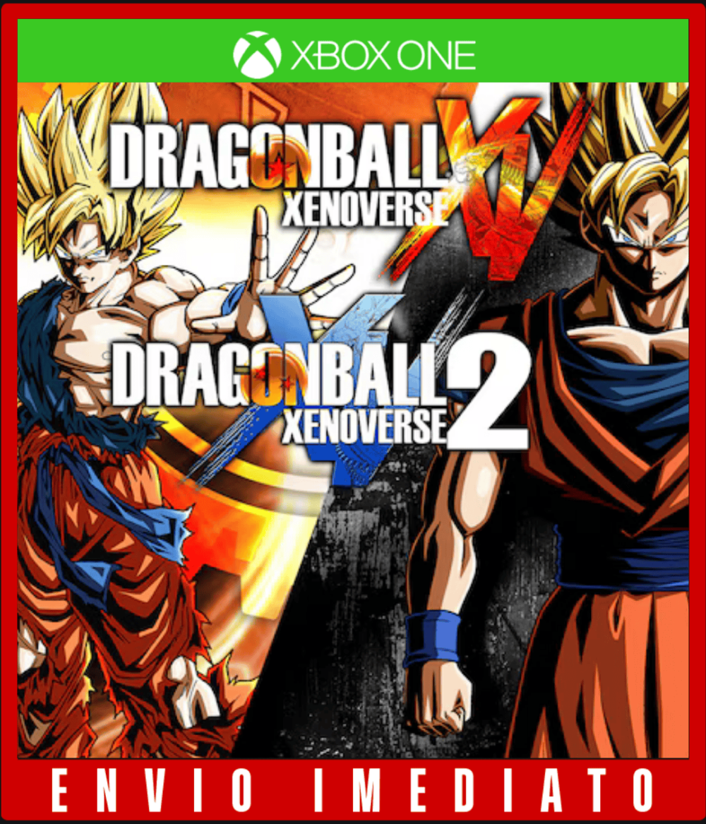 Dragon Ball XenoVerse 1 e 2 Bundle | XBOX ONE - Multiverso dos Games