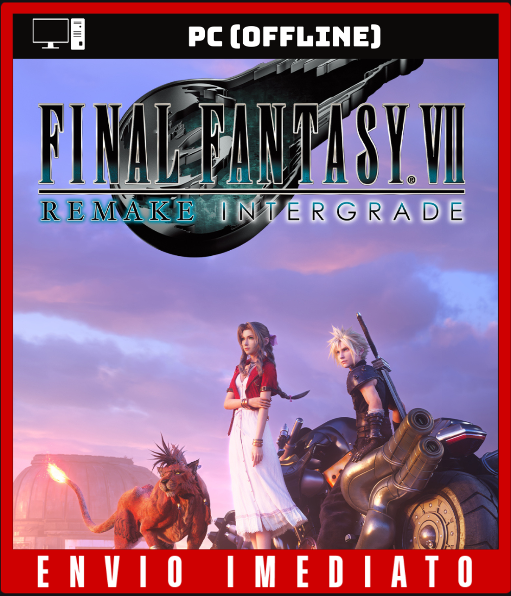 Final Fantasy VII Remake Integrade | PC (OFFLINE) - Multiverso dos Games