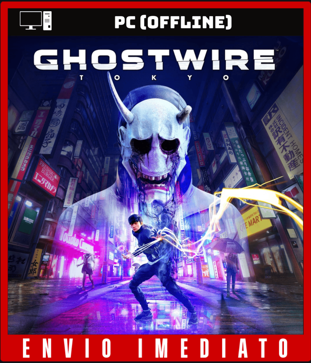 Ghostwire Tokyo | PC (OFFLINE) - Multiverso dos Games